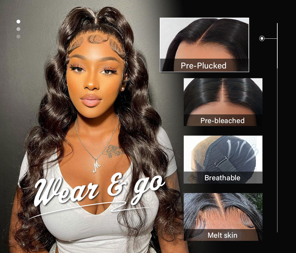 Wavymy Hair-Human Hair Wigs,Lace Front Wigs,Colored Wig,Hair Weave