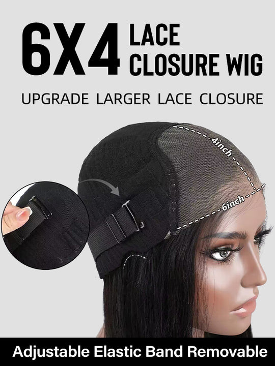 Wavymy Layered Cut Loose Wave Pre-bleached Wear Go Glueless HD Lace Wi