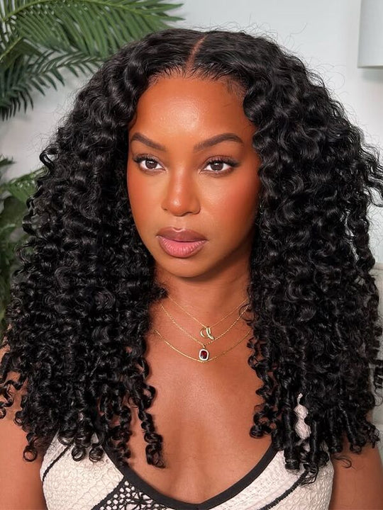 Glueless 7x5 Lace Burmese Curly Wig Wear and Go Pre-Bleached Wig | Wavymy