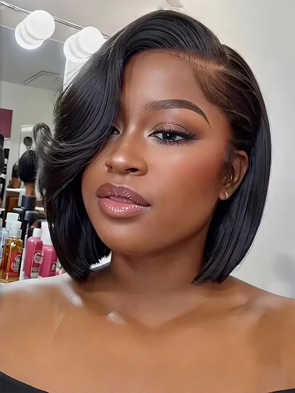 Layered Wave Bob Wig 7x5/9x6 Lace Wear And Go Glueless Wigs | Wavymy