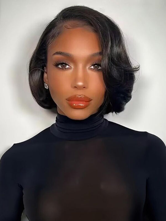 Layered Wave Bob Wig 7x5/9x6 Lace Wear And Go Glueless Wigs | Wavymy